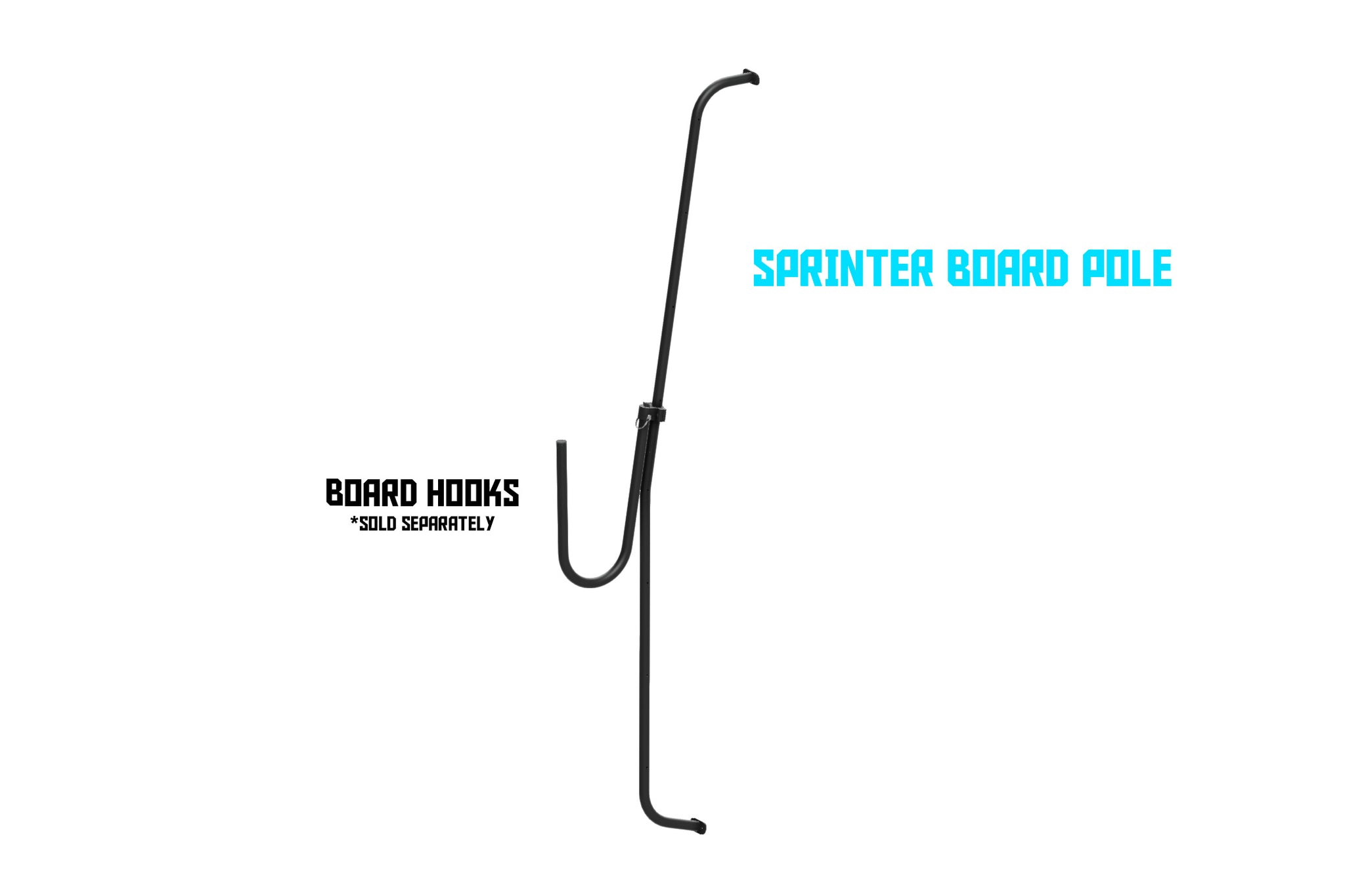 Sprinter Board Pole – Orion Van Gear